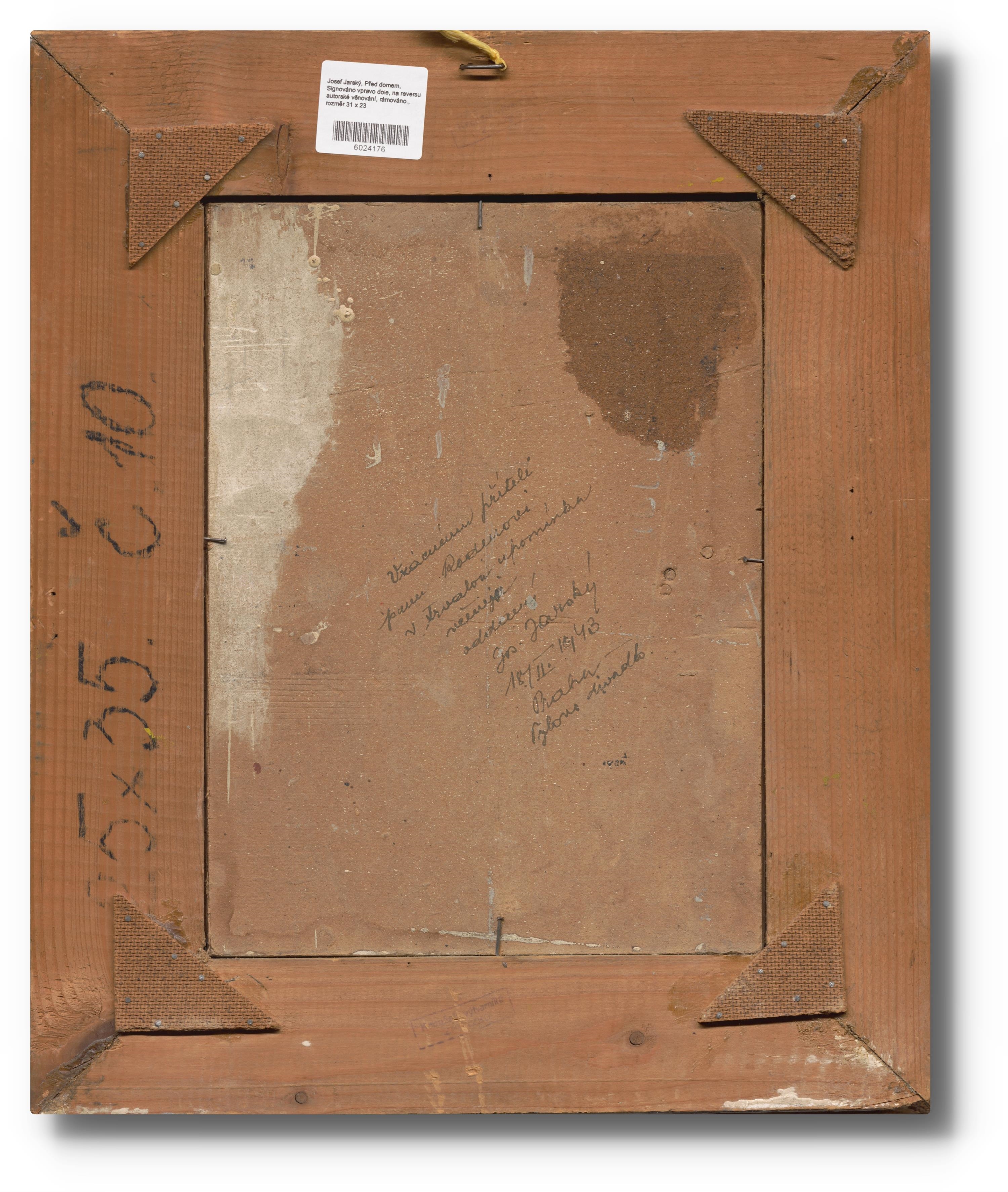 Josef Jarský | Před domem | MutualArt