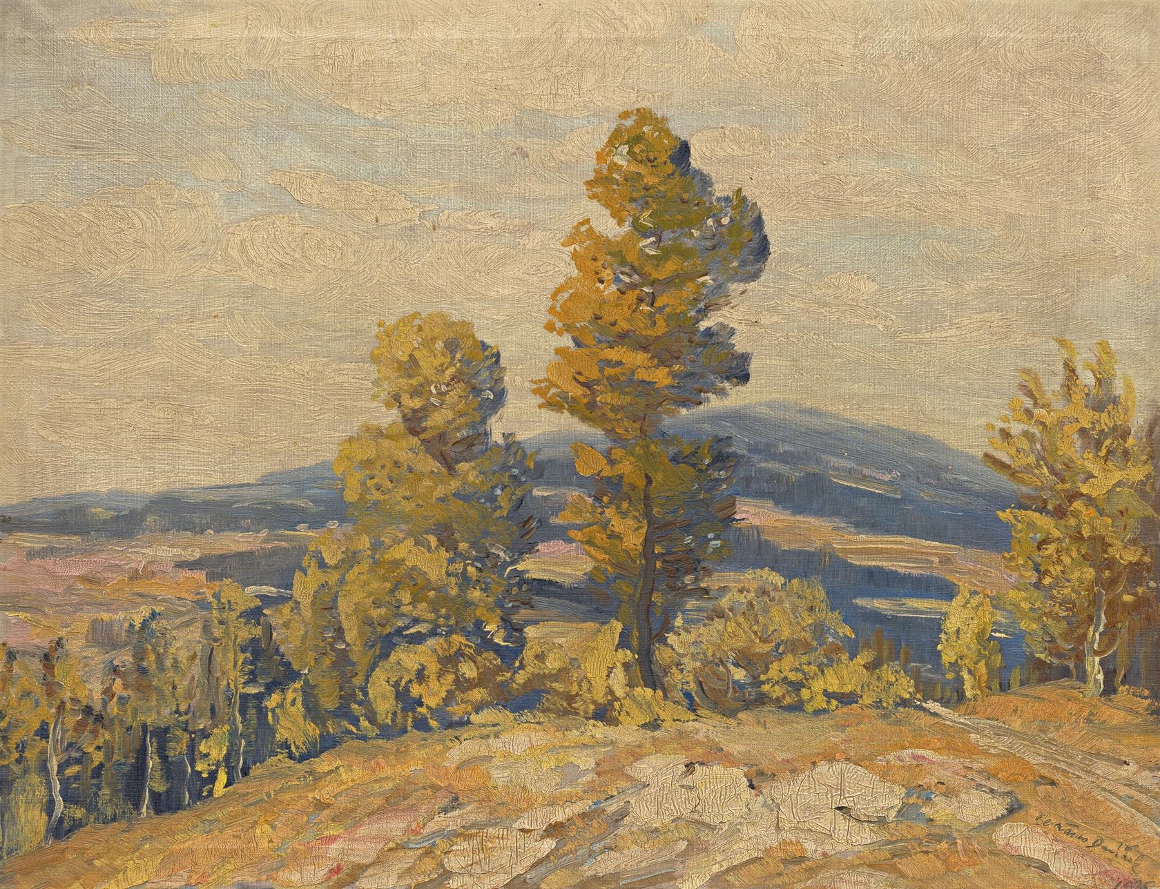 Bernard Daníček | Podzim na horách (1935) | MutualArt