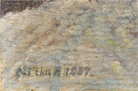 František Ružicka | Chalupa v zimě (1957) | MutualArt