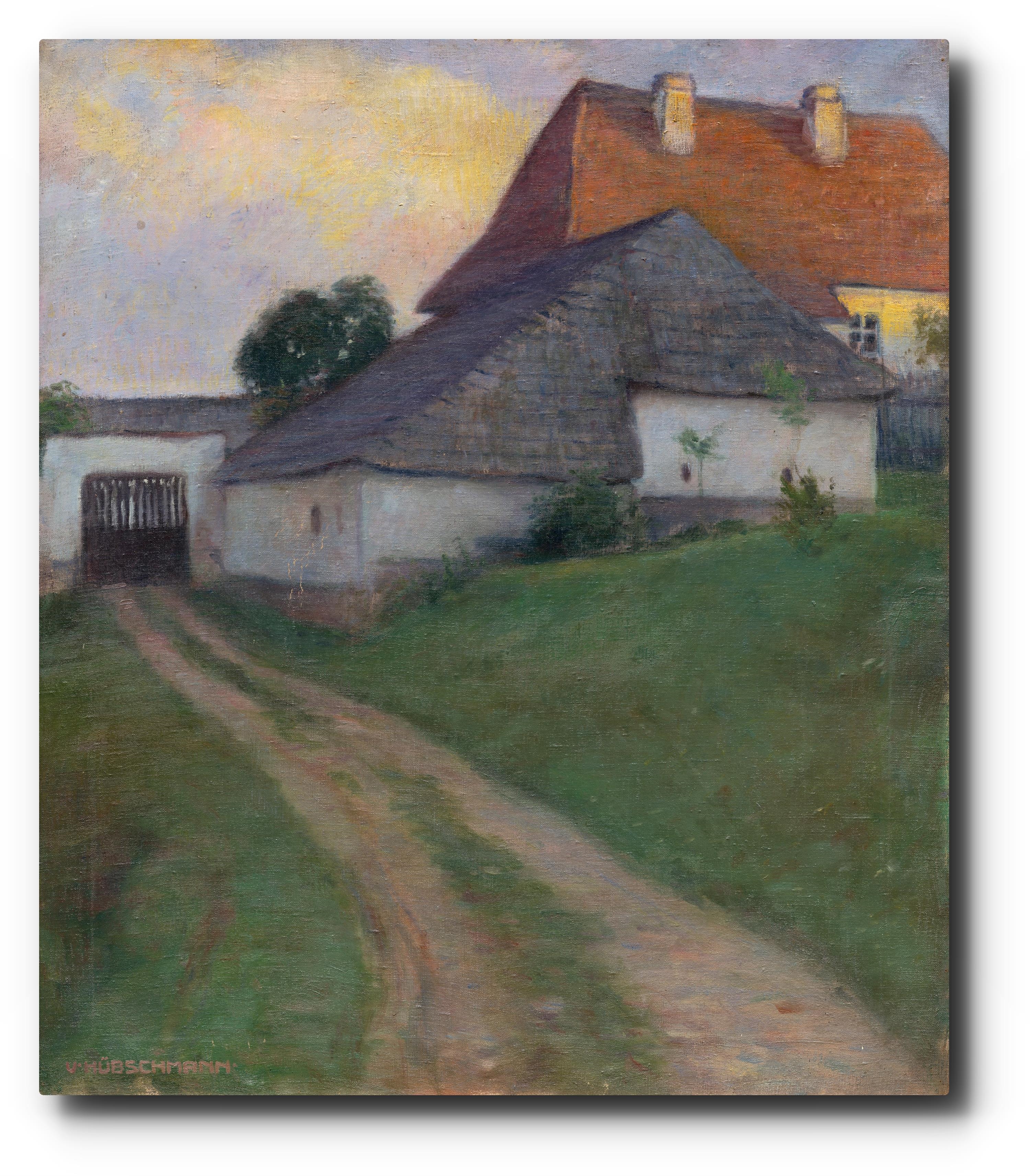 Václav Hübschmann | Před statkem | MutualArt