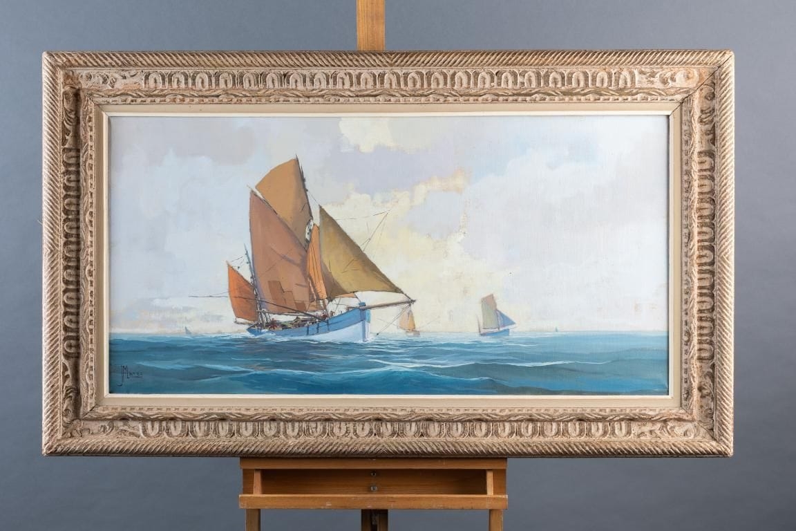 Jean Marec | Tuna boat at sea | MutualArt