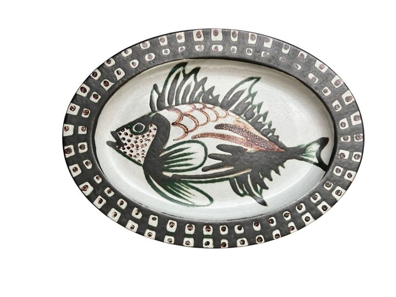 Robert Picault | Large dish (Circa 1952) | MutualArt