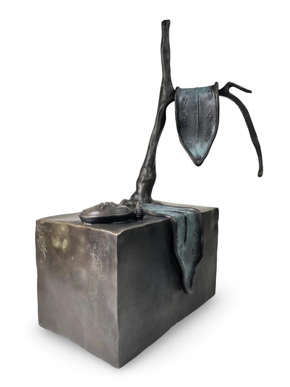 Salvador Dalí | Melting Clocks Bronze Sculpture | MutualArt