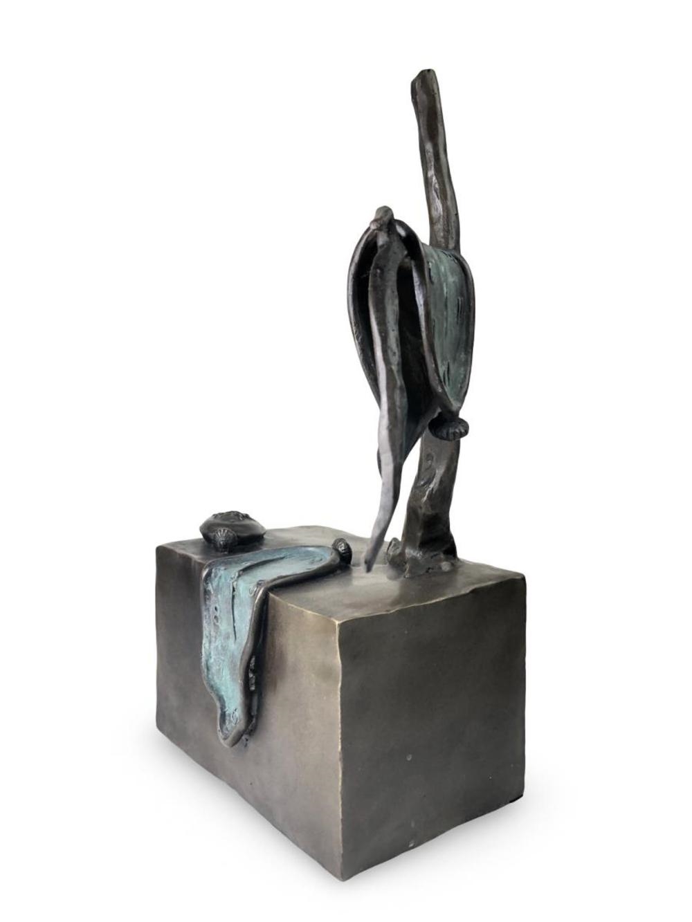 Salvador Dalí | Melting Clocks Bronze Sculpture | MutualArt