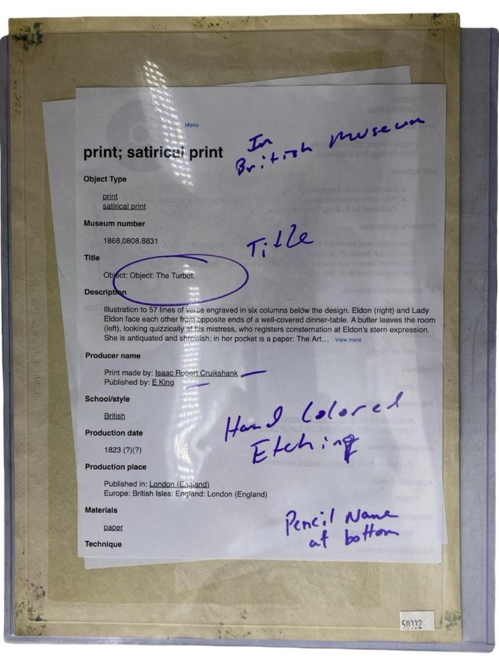 Robert Isaac Cruickshank | The Turbot | MutualArt