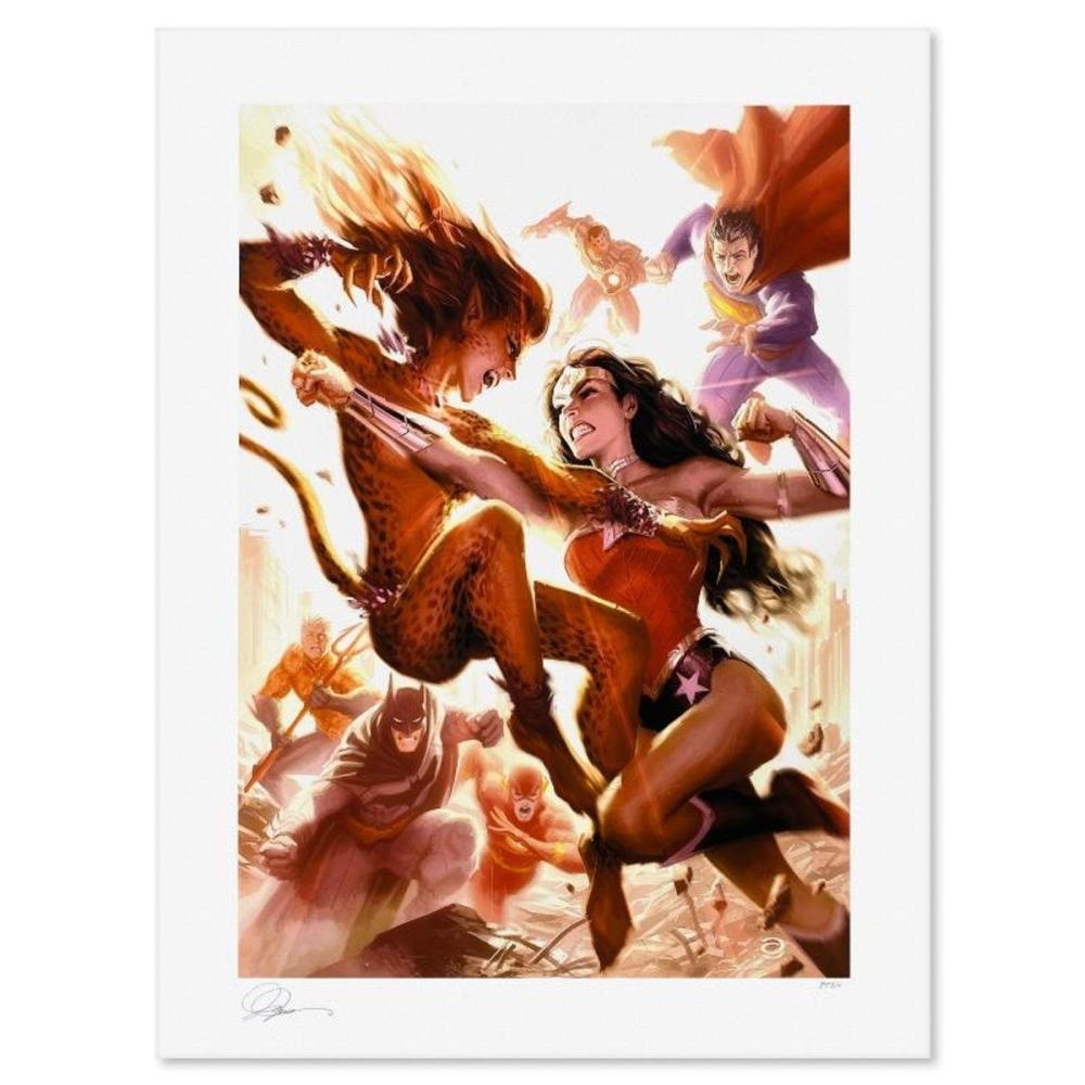 Alex Garner | Justice League: Wonder Woman vs Cheetah | MutualArt