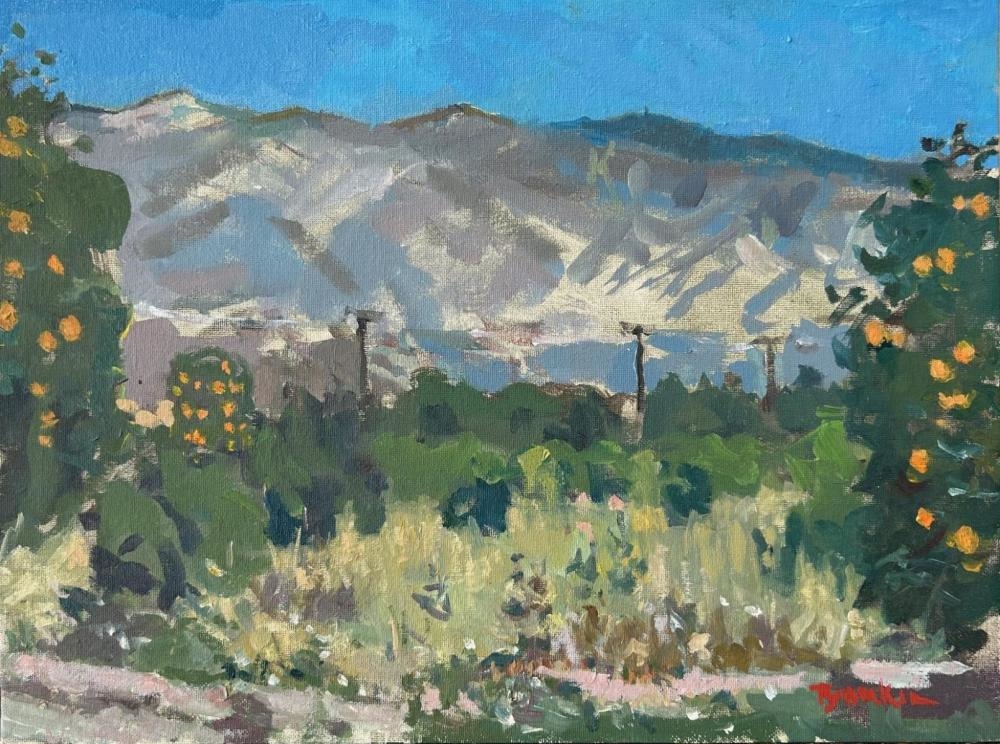 Boris Tyomkin | Orange Grove. Ojai | MutualArt