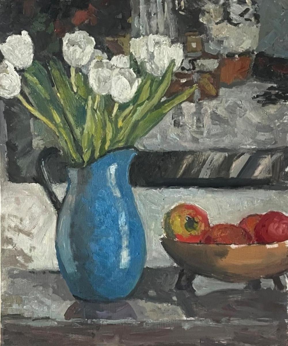 Boris Tyomkin | Tulips and Apples | MutualArt