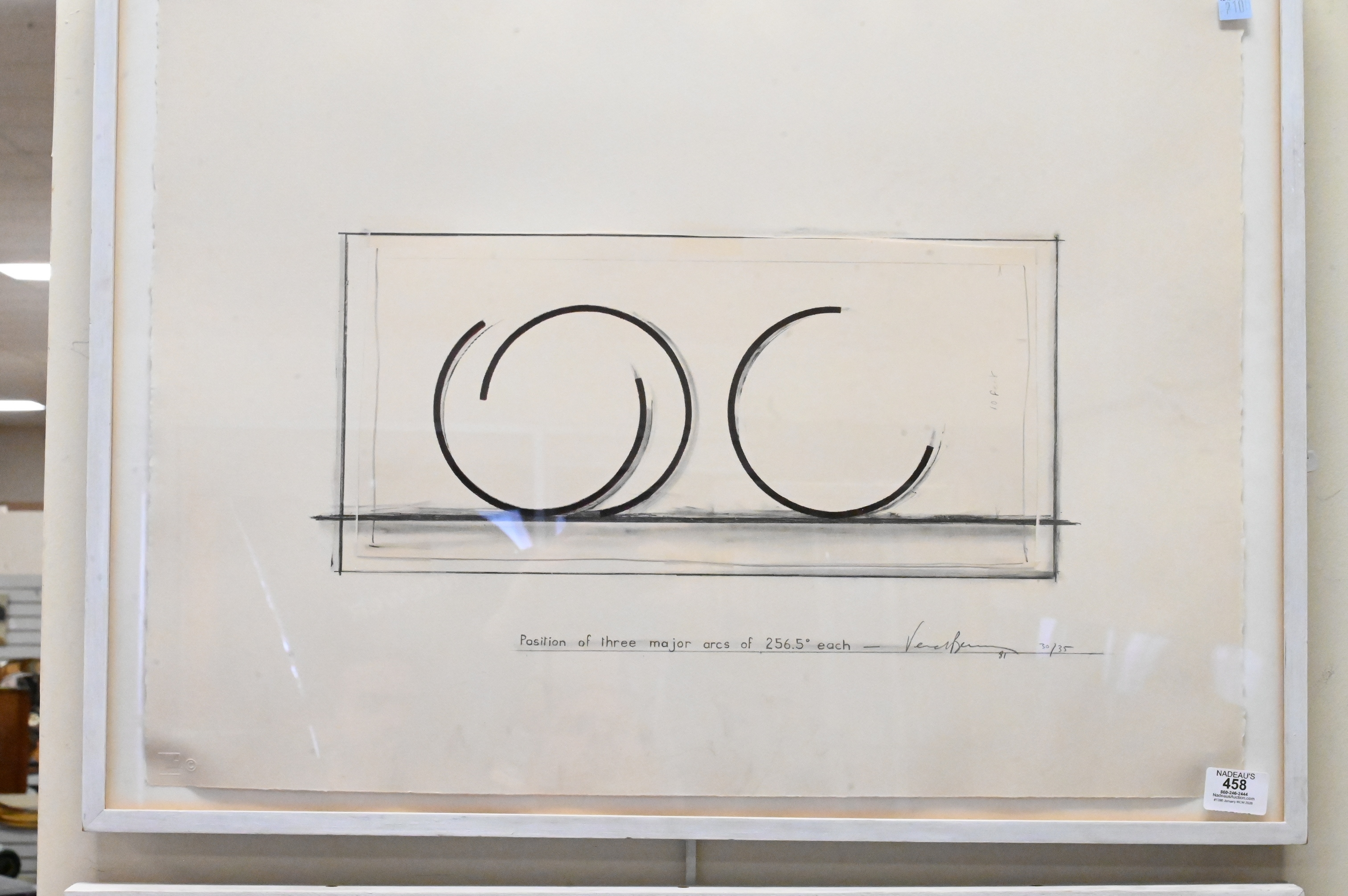 Bernar Venet | Position of an Undetermined Line, 1981, Position of Two ...