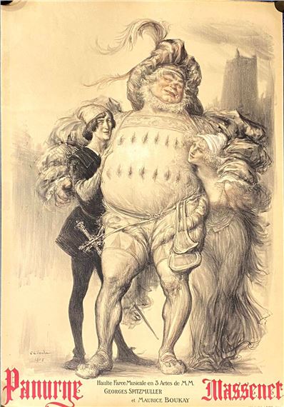 Charles Lucien Léandre | Panurge (1913) | Artwork performance at ...