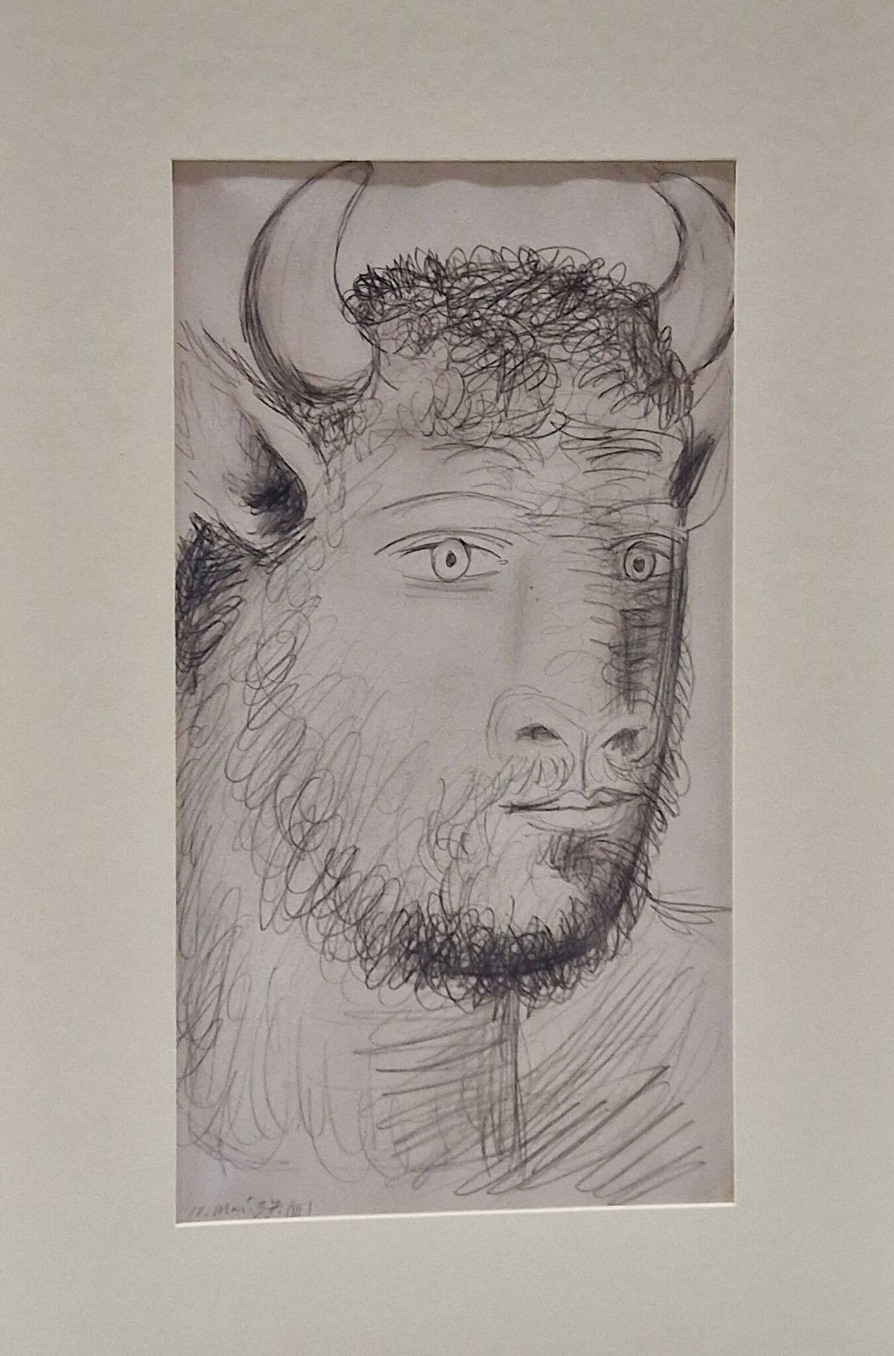 Pablo Picasso | Preparatory Study for Guernica, Facsimile (1990 ...