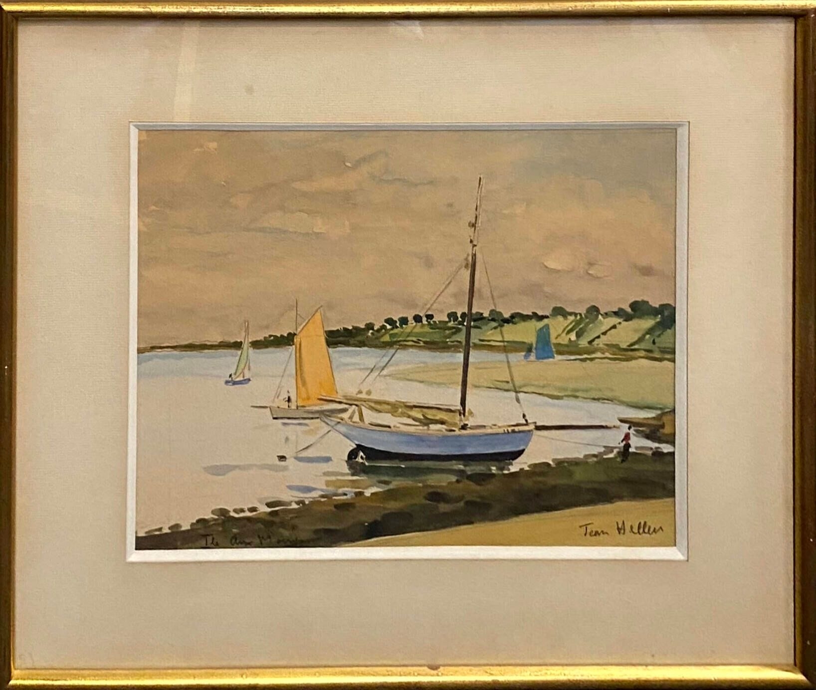 Jean Helleu | l'ile aux moines | MutualArt