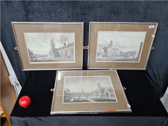 James Malton | Three vintage prints featuring iconic Irish landmarks ...