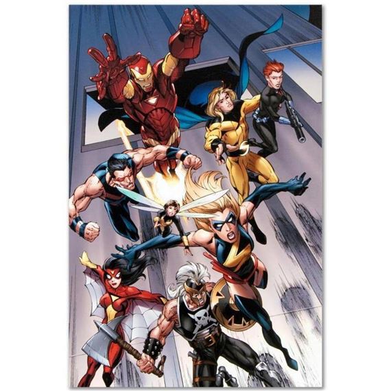 Mark Bagley | The Mighty Avengers #7 | MutualArt