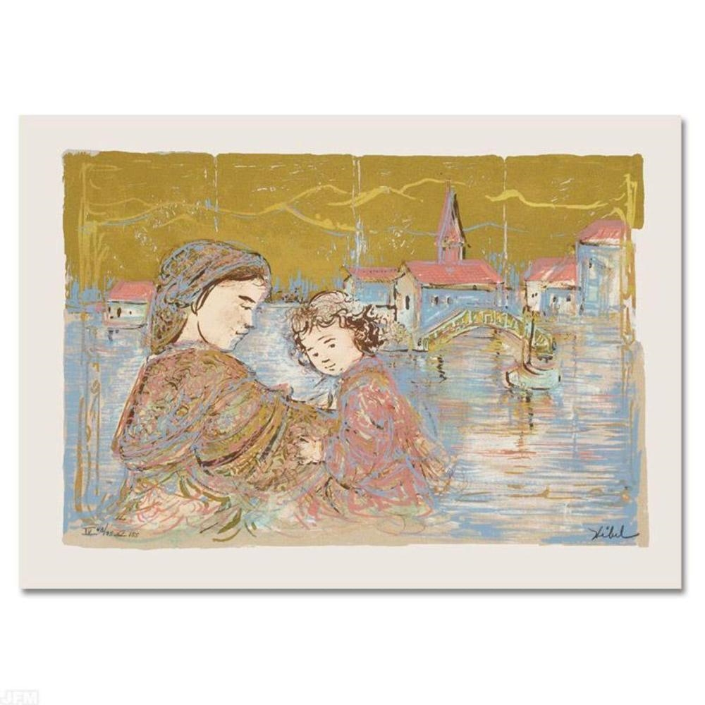 Edna Hibel | Bridge of Life Limited Edition Lithograph | MutualArt