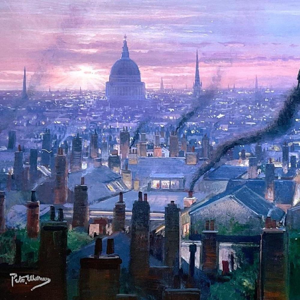 Peter Ellenshaw | Smoke Staircase | MutualArt