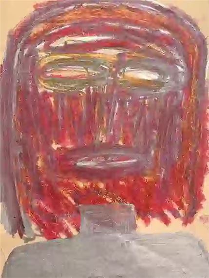 Dan Asher | Skull Face series (1990s) | MutualArt