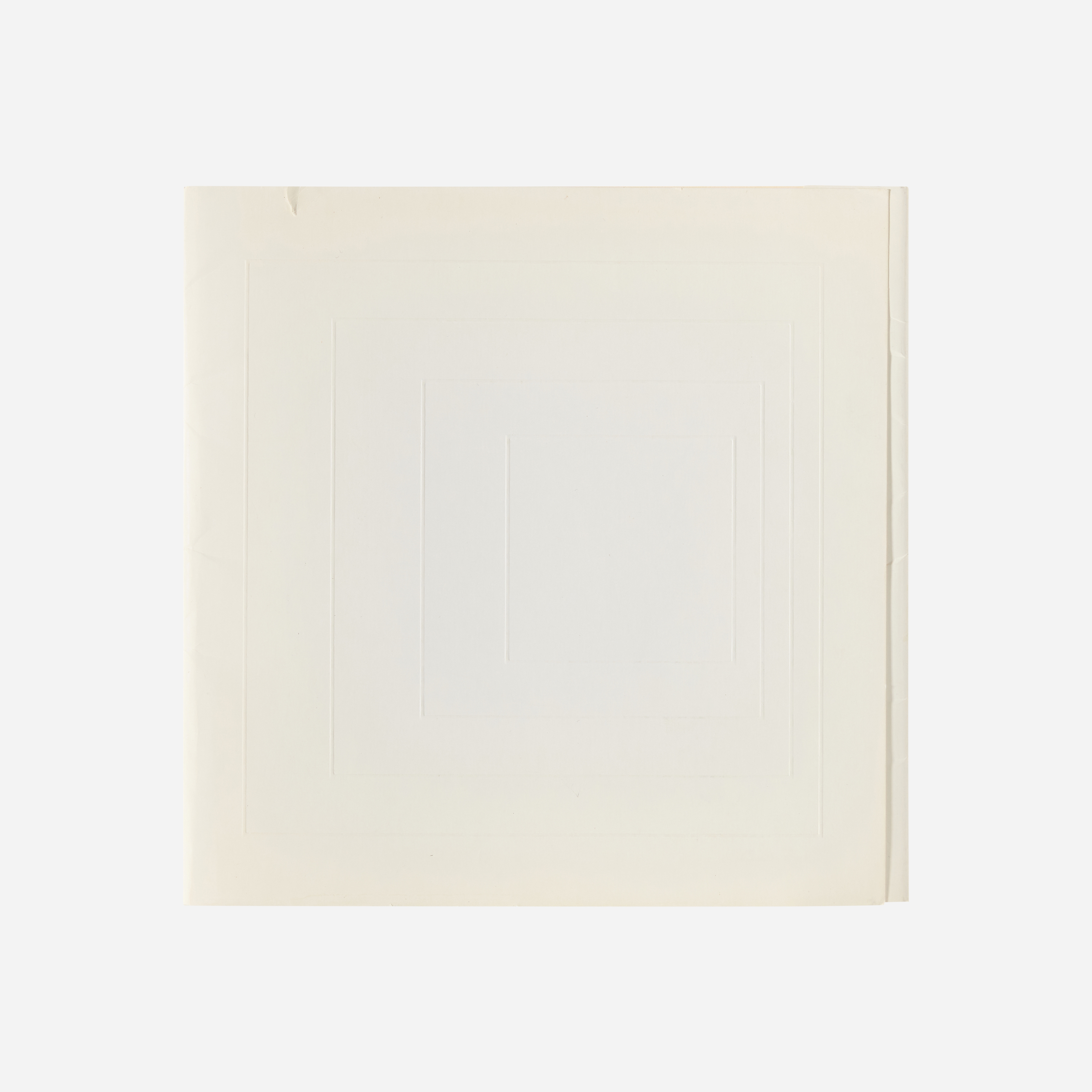 Josef Albers | White Line Squares, Series II sample portfolio (1967 ...