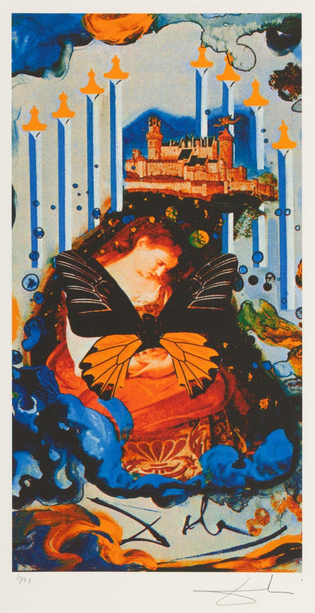 Salvador Dalí | The Courtesan (Eight of Spades | MutualArt