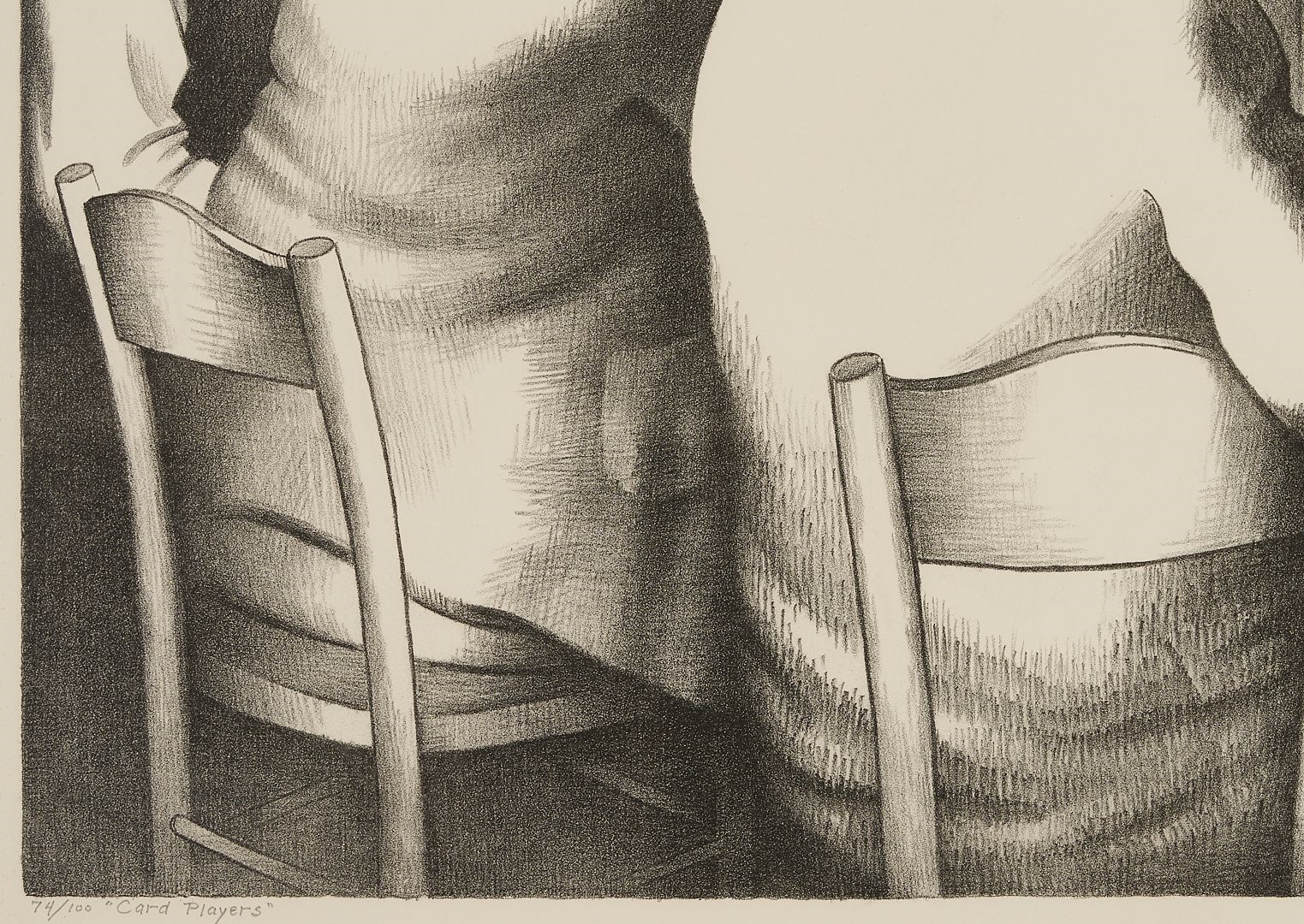 Kenneth Miller Adams | Card Players (1959) | MutualArt