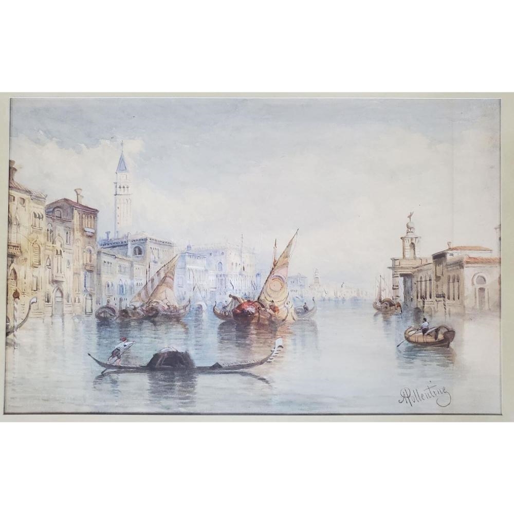 Alfred Pollentine | Venice Grand Canal | MutualArt