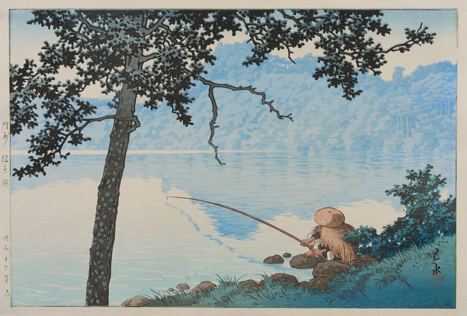 Hasui Kawase | Shinshu Matsubarako (Lake Matsubara in Shinano Province ...