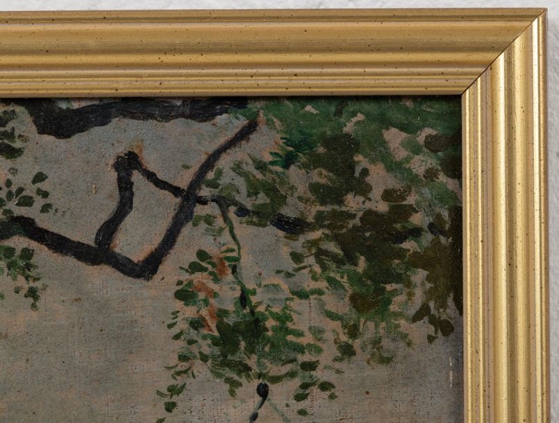 Alfred Garcement | Paysage aux arbres | MutualArt