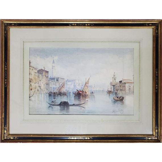 Alfred Pollentine | Venice Grand Canal | MutualArt