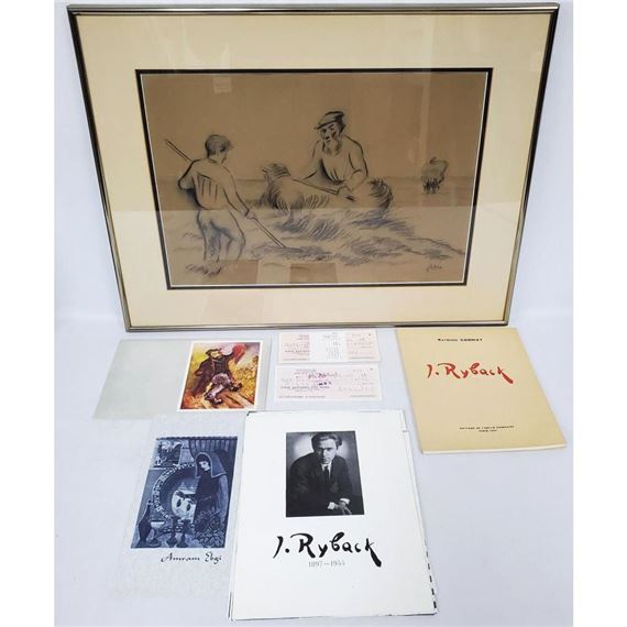 Issachar Ryback | Field Workers | MutualArt