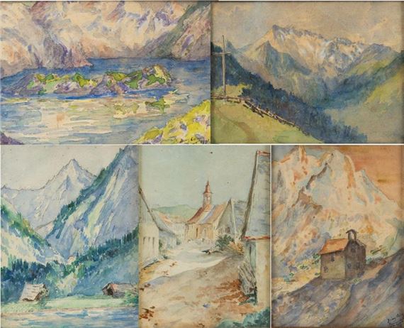 Henry Cuenot | Paysages de montagne | MutualArt