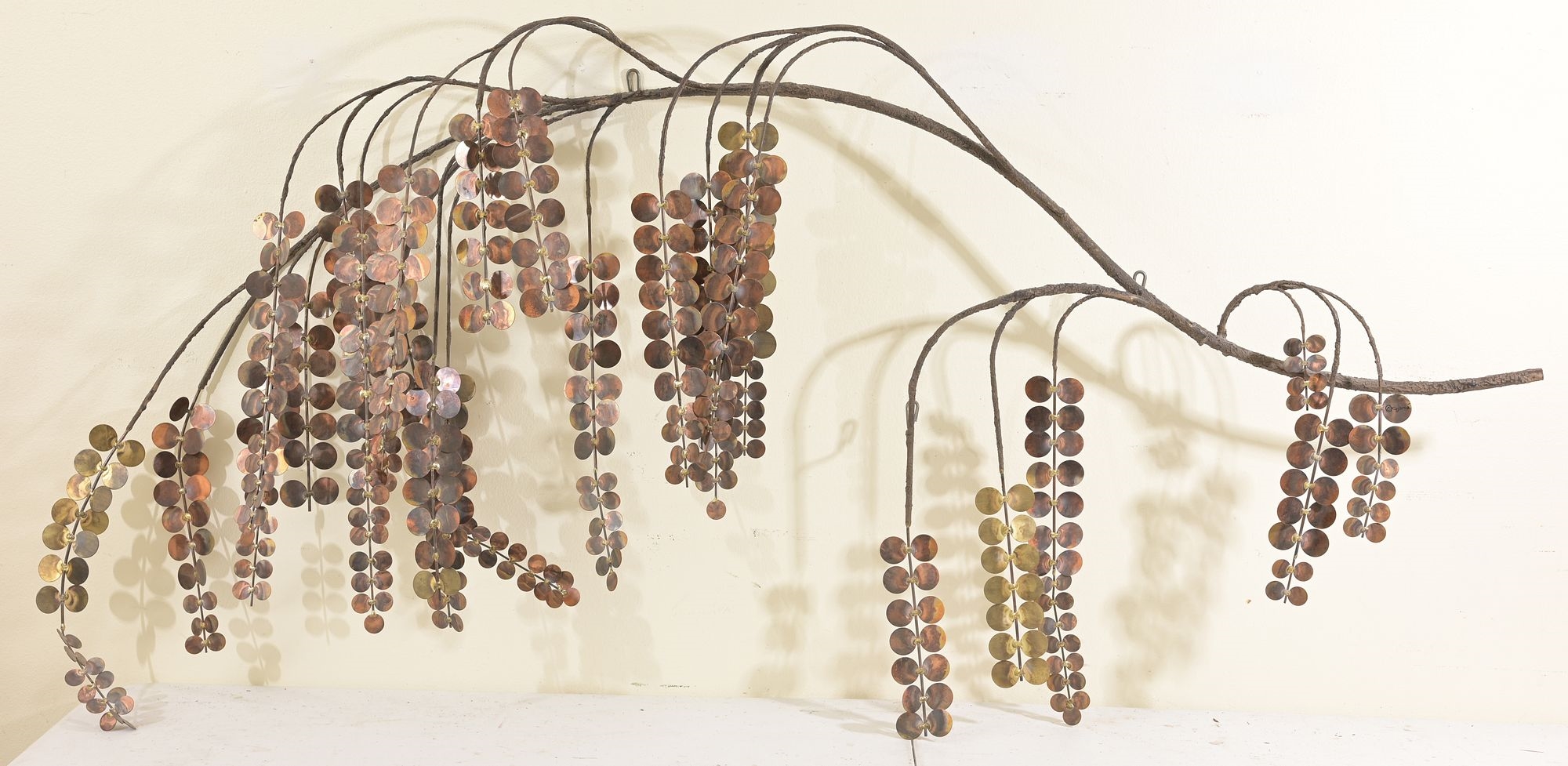 Curtis Jeré | Curtis Jere Mid Century Copper Weeping Willow | MutualArt