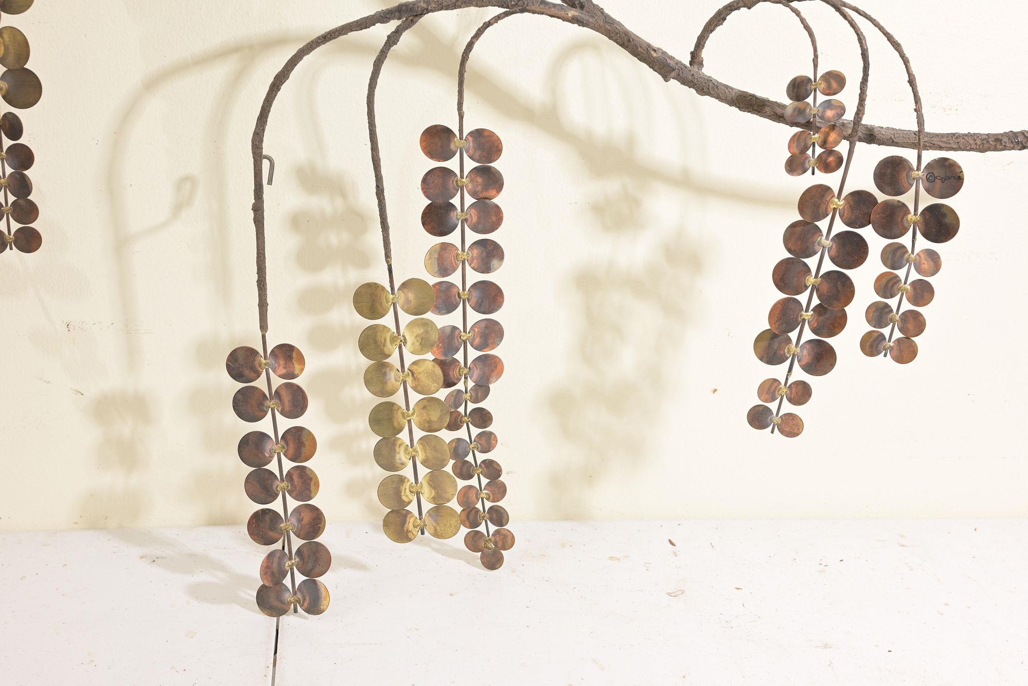 Curtis Jeré | Curtis Jere Mid Century Copper Weeping Willow | MutualArt