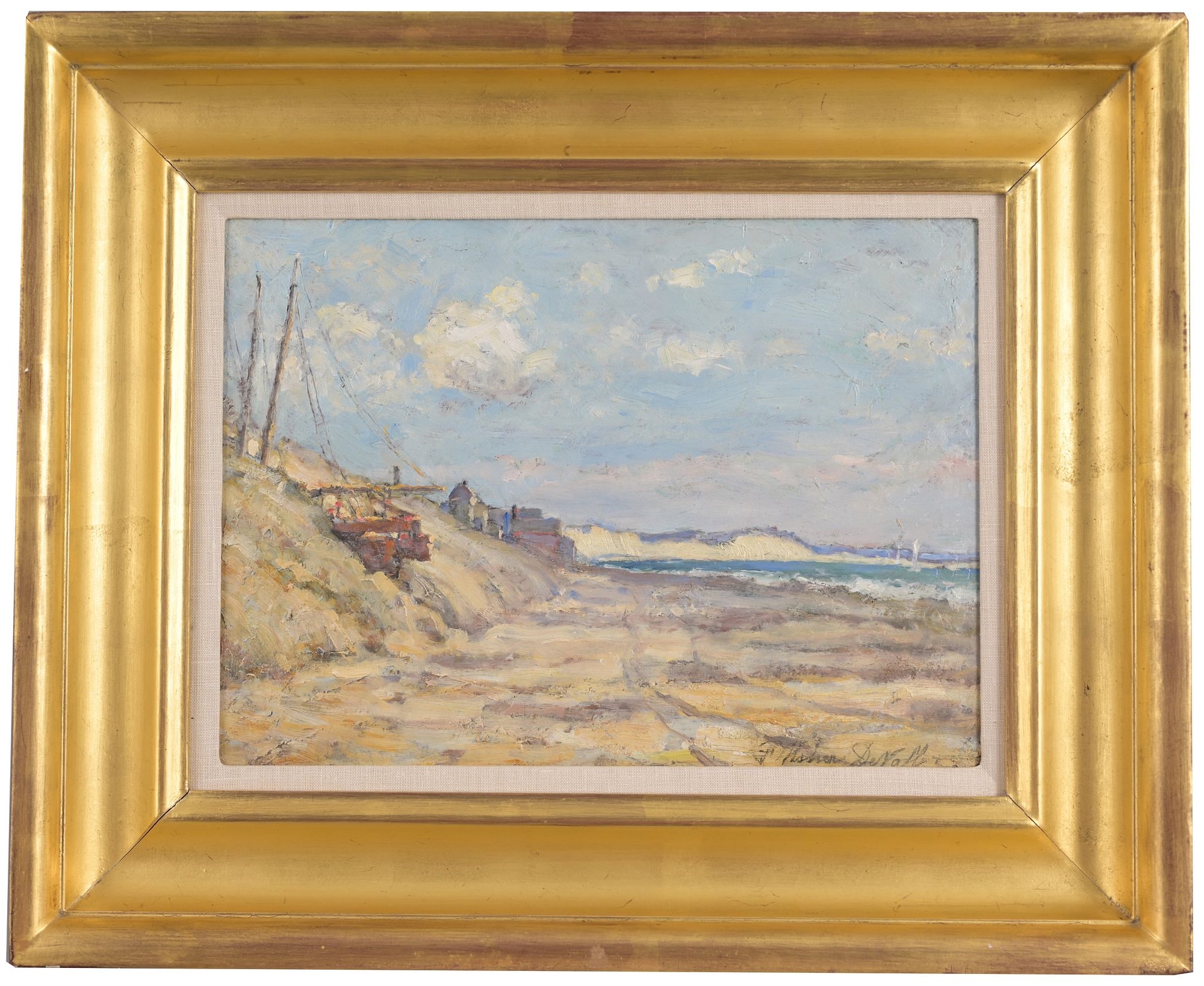 Frederick Usher De Voll | Rough Landing | MutualArt