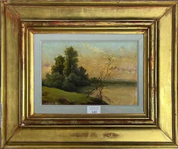 Émile Charles Lambinet | Pond shore | MutualArt