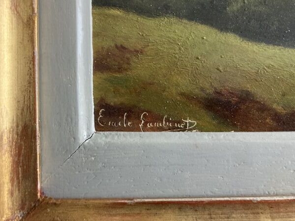 Émile Charles Lambinet | Pond shore | MutualArt