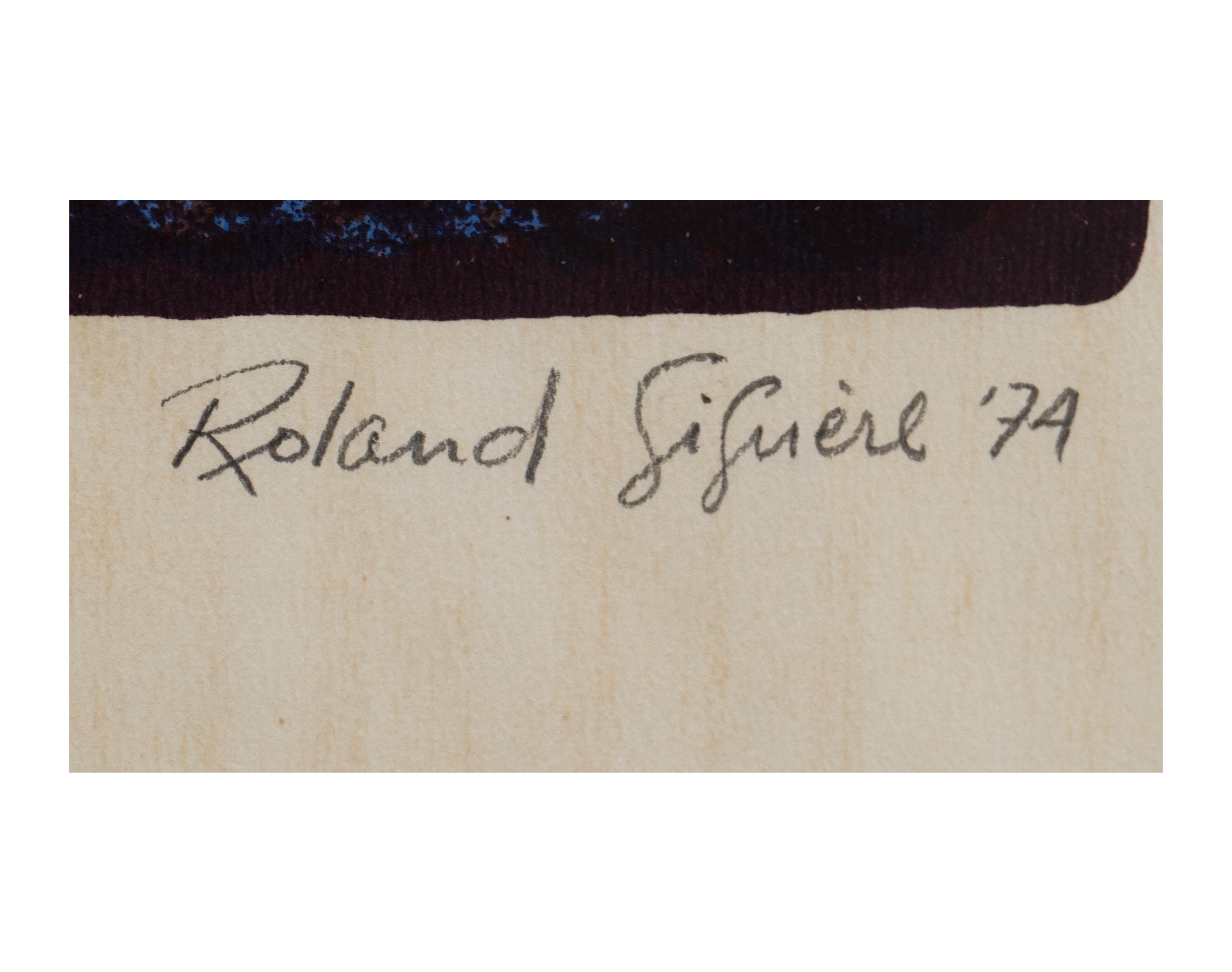 Roland Giguère | Feux follets (1974) | MutualArt