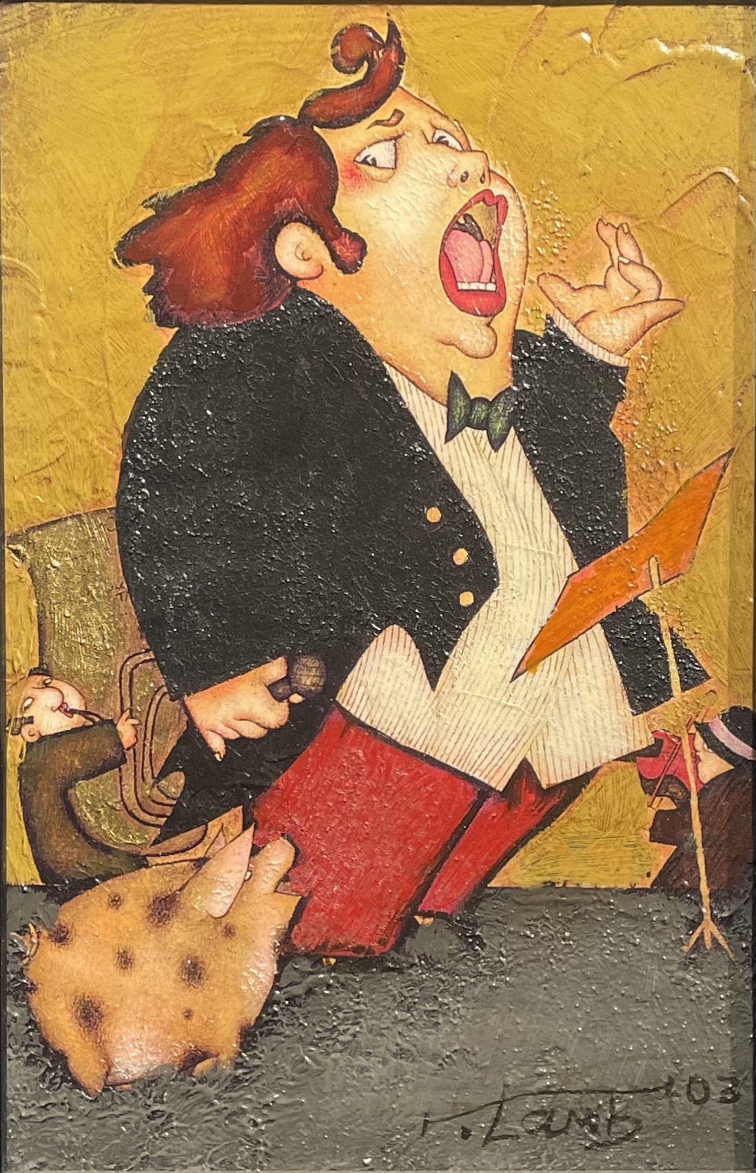 Steven Lamb | Le chanteur (2003) | MutualArt