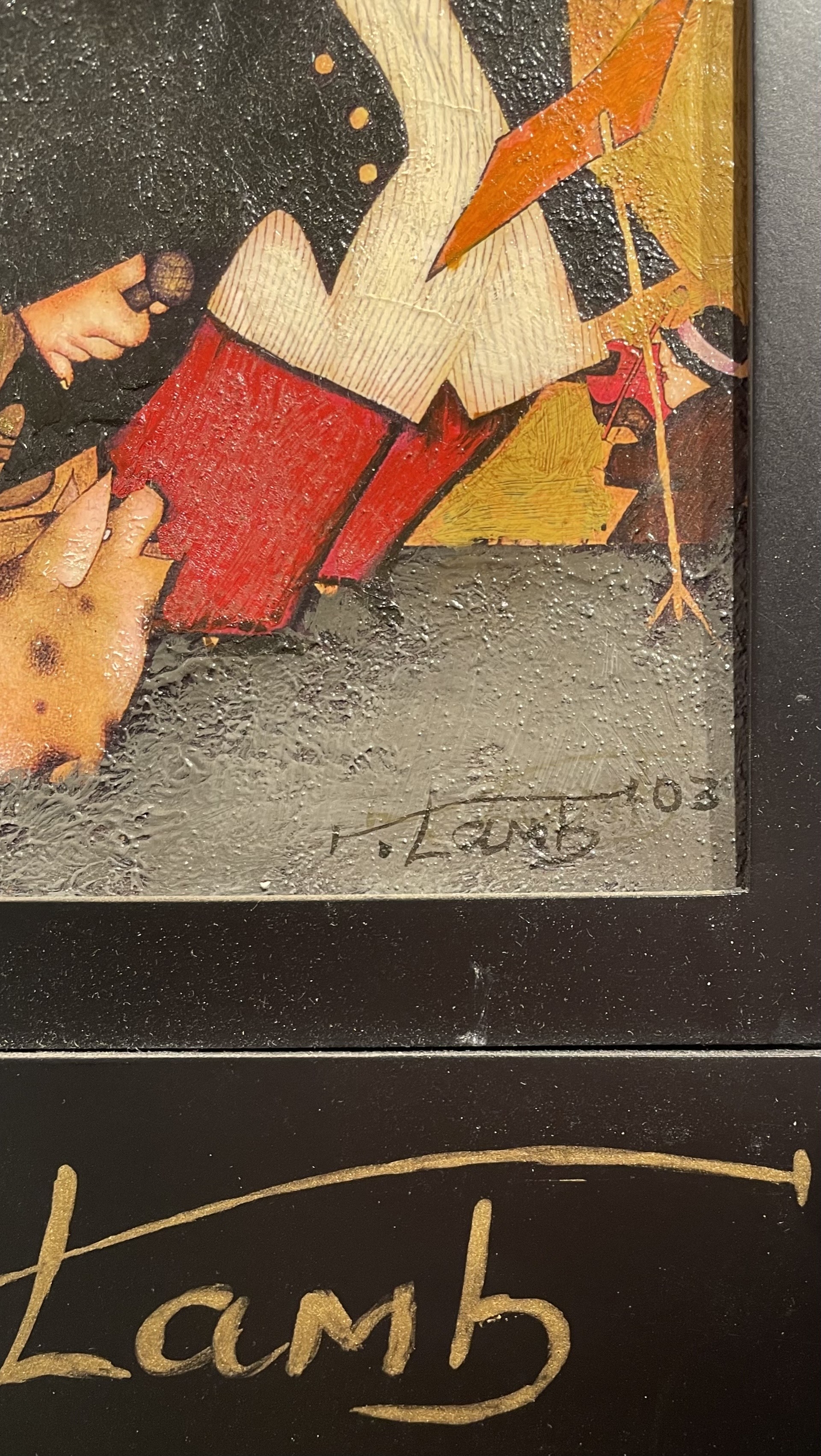 Steven Lamb | Le chanteur (2003) | MutualArt