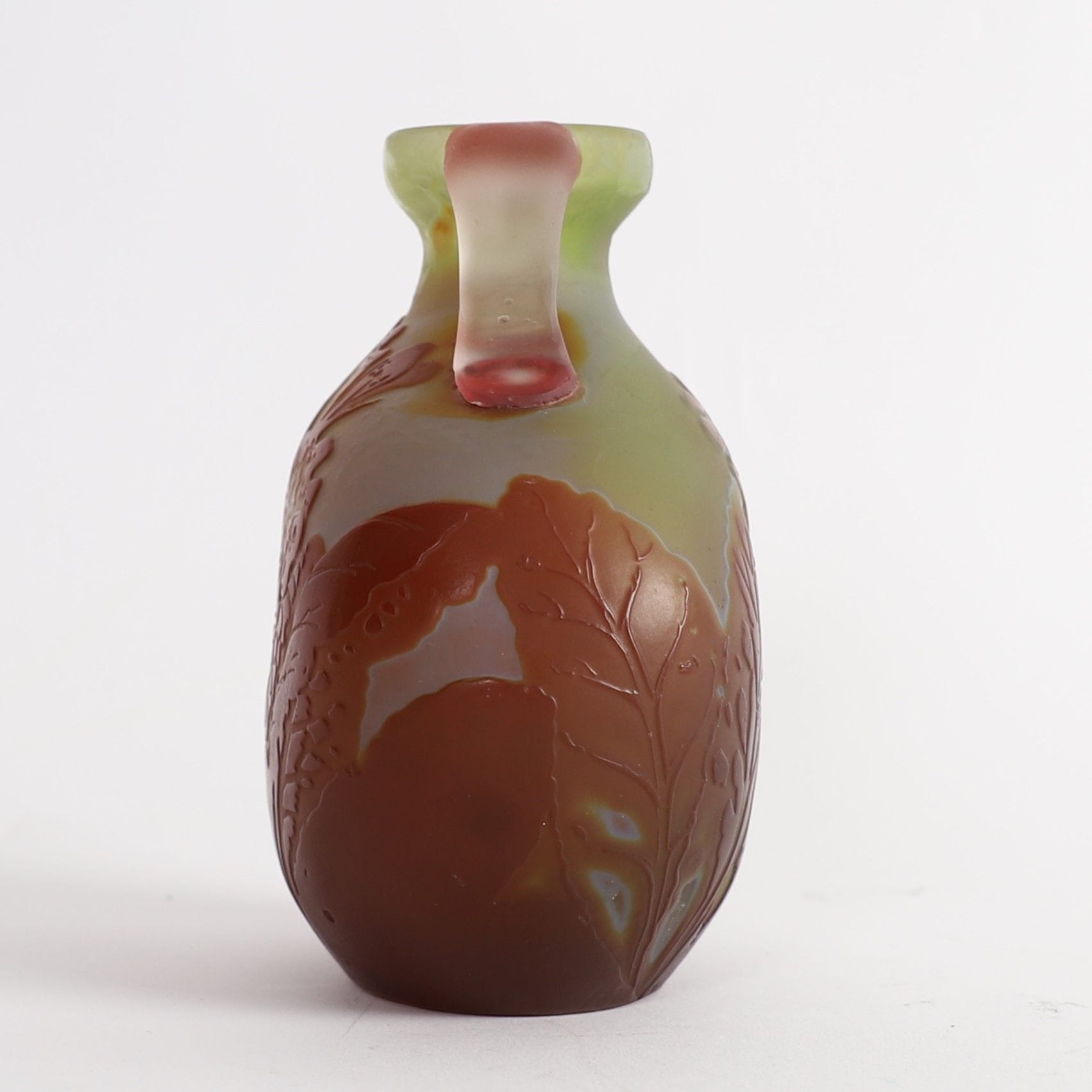 Emile Gallé | VASE GOURDE PRIMEVÈRES | MutualArt