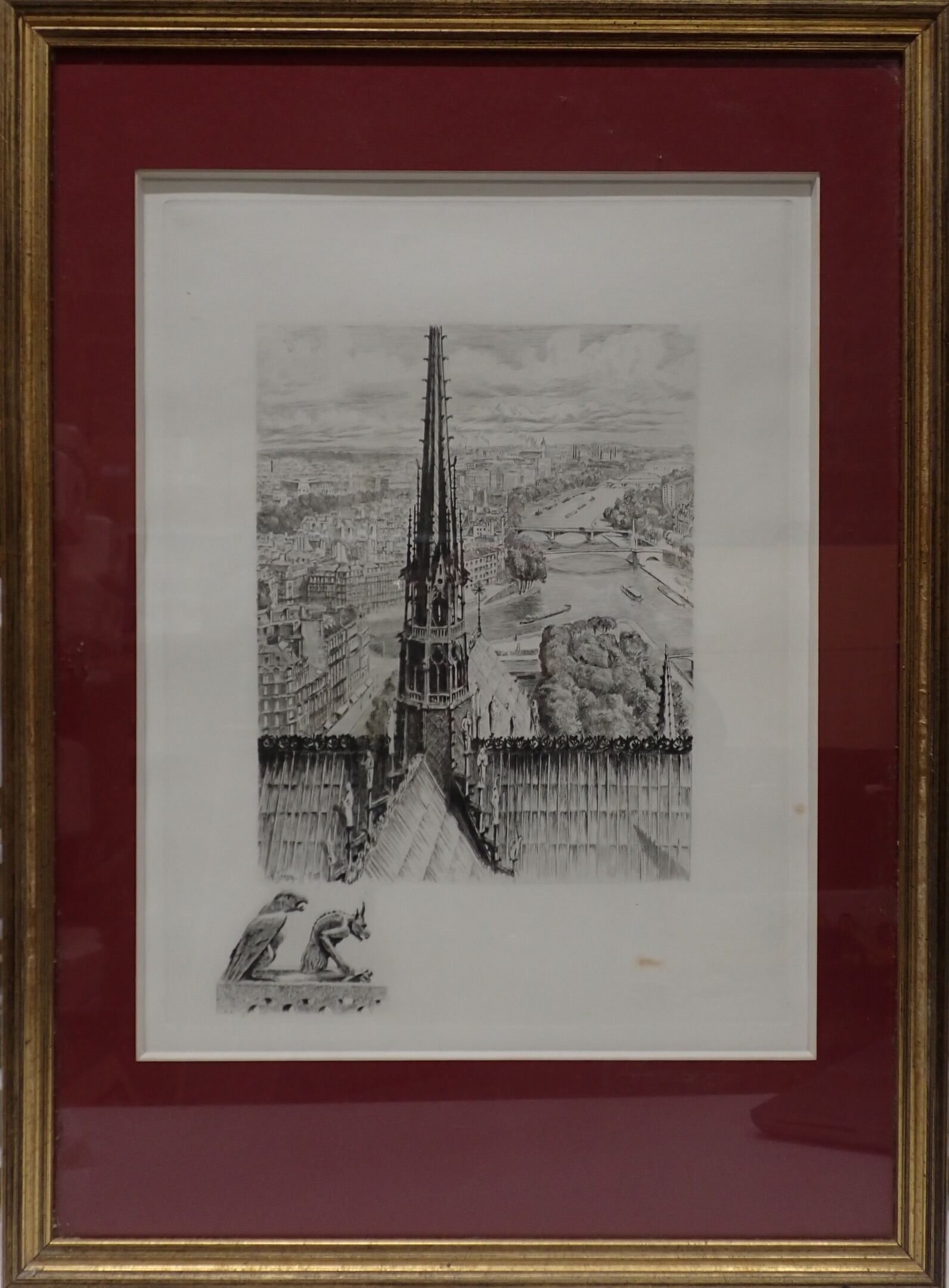 Charles Samson | Vue de Paris depuis Notre-Dame | MutualArt