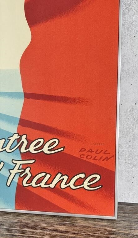Paul Colin | French Line Steam Ship Poster | MutualArt