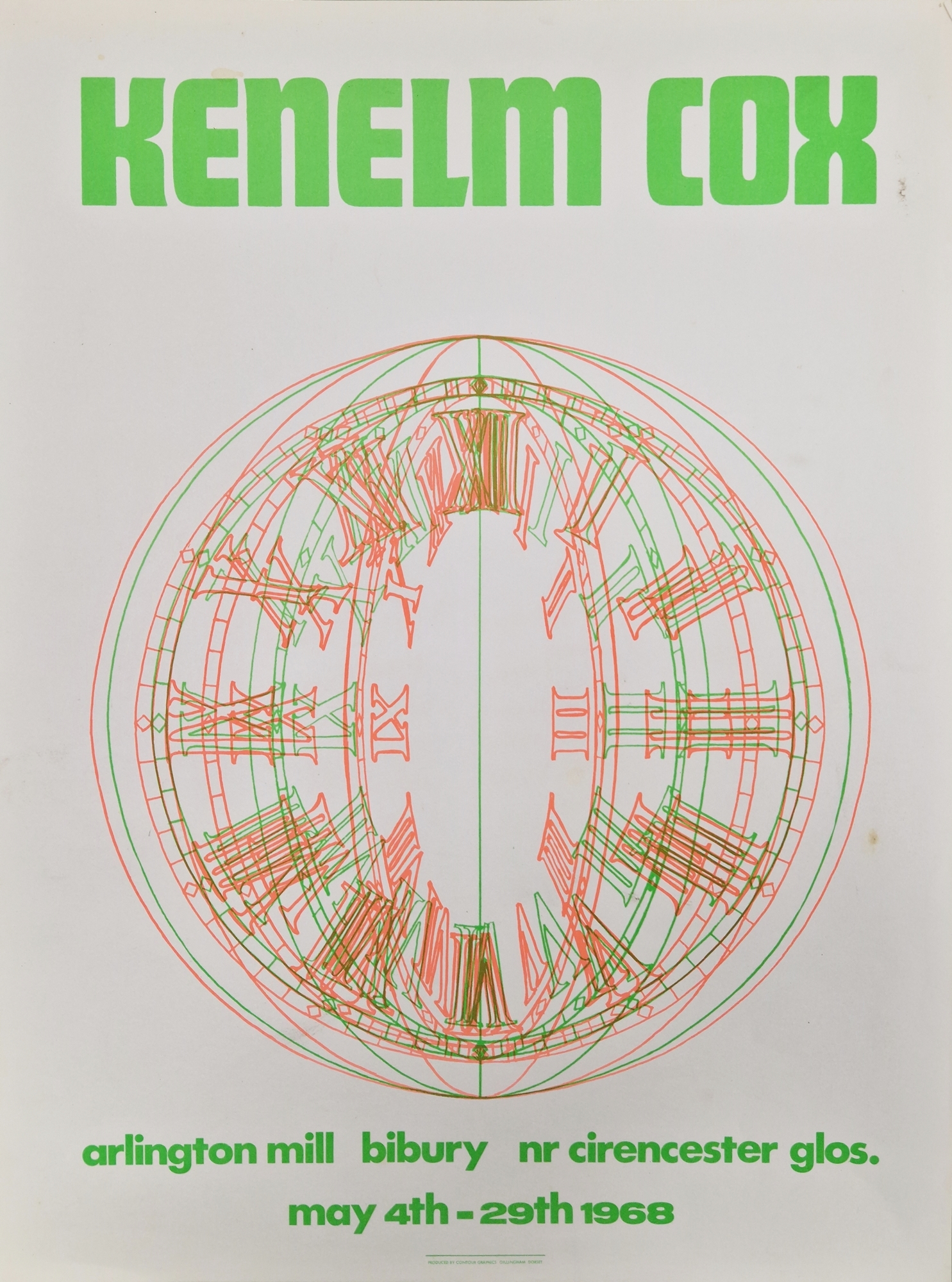 Ken Cox | Rotating Heads, Poster (1966 - 1967) | MutualArt
