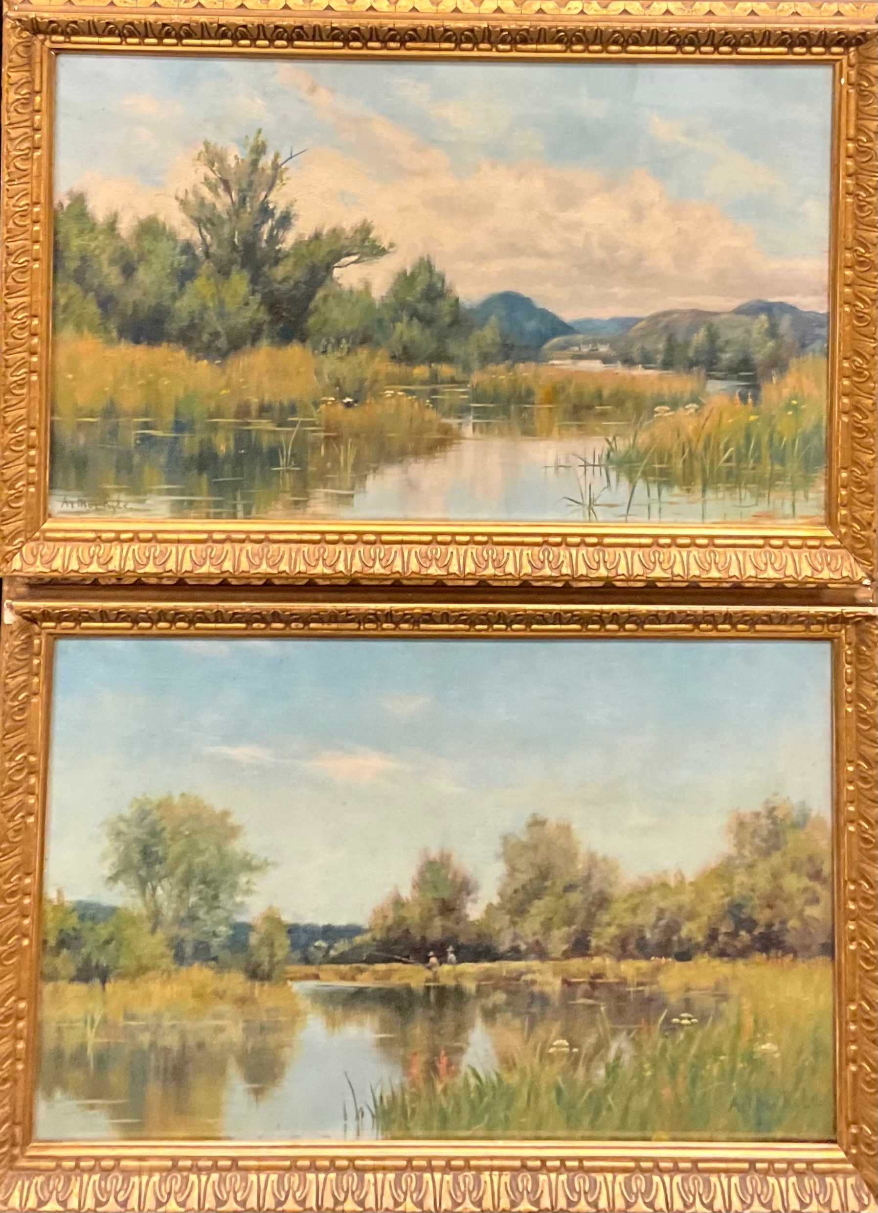 Arthur Johnston Ryle | Fishing the River, Fishing the River | MutualArt