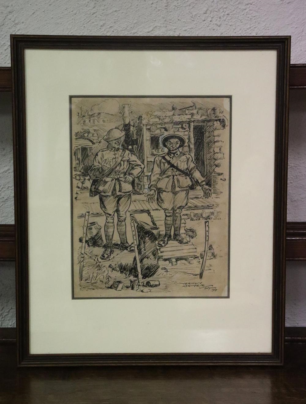 Vernon Lorimer | Two Diggers (1916) | MutualArt