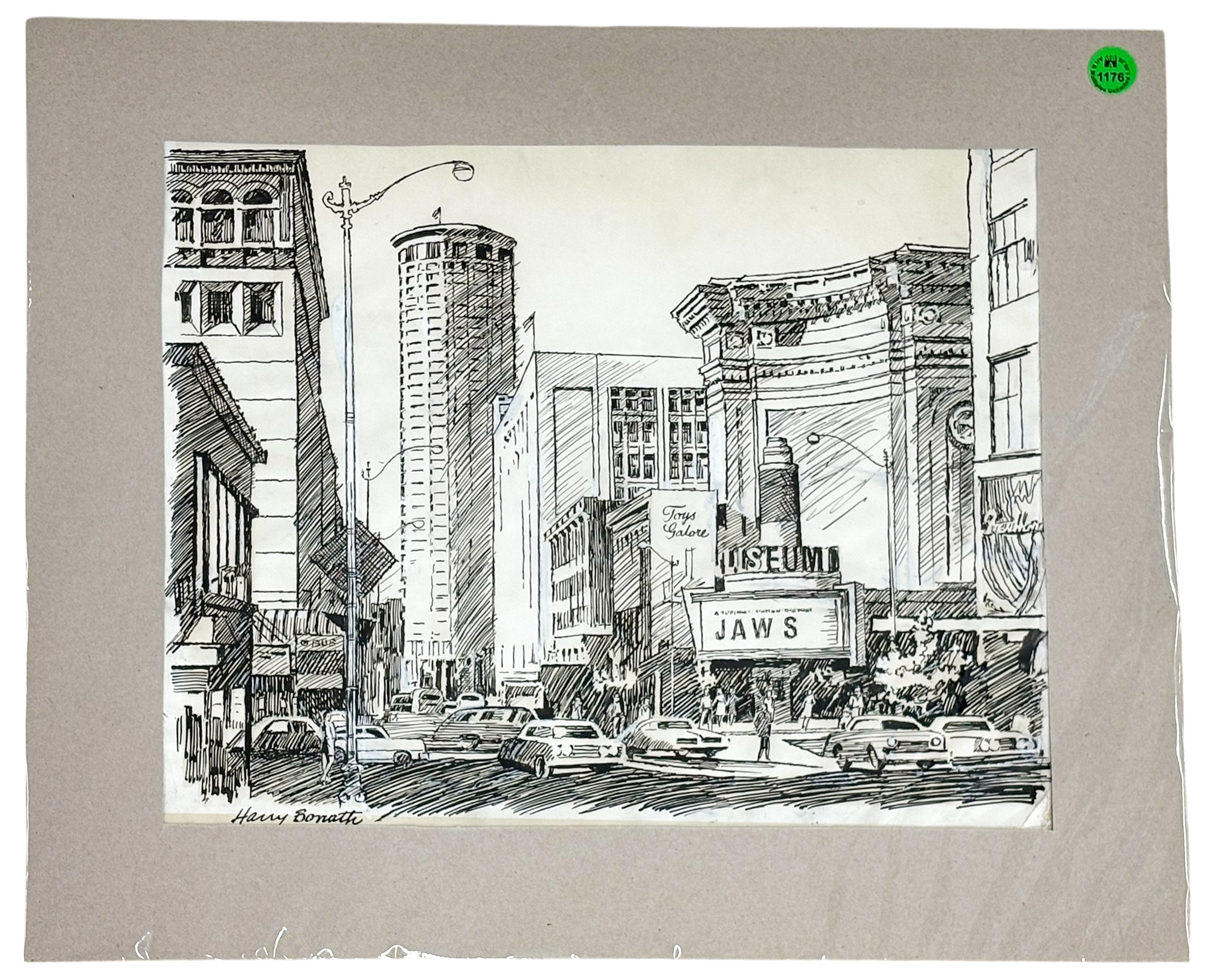 Harry Bonath | 4th Ave, master advert print from original | MutualArt