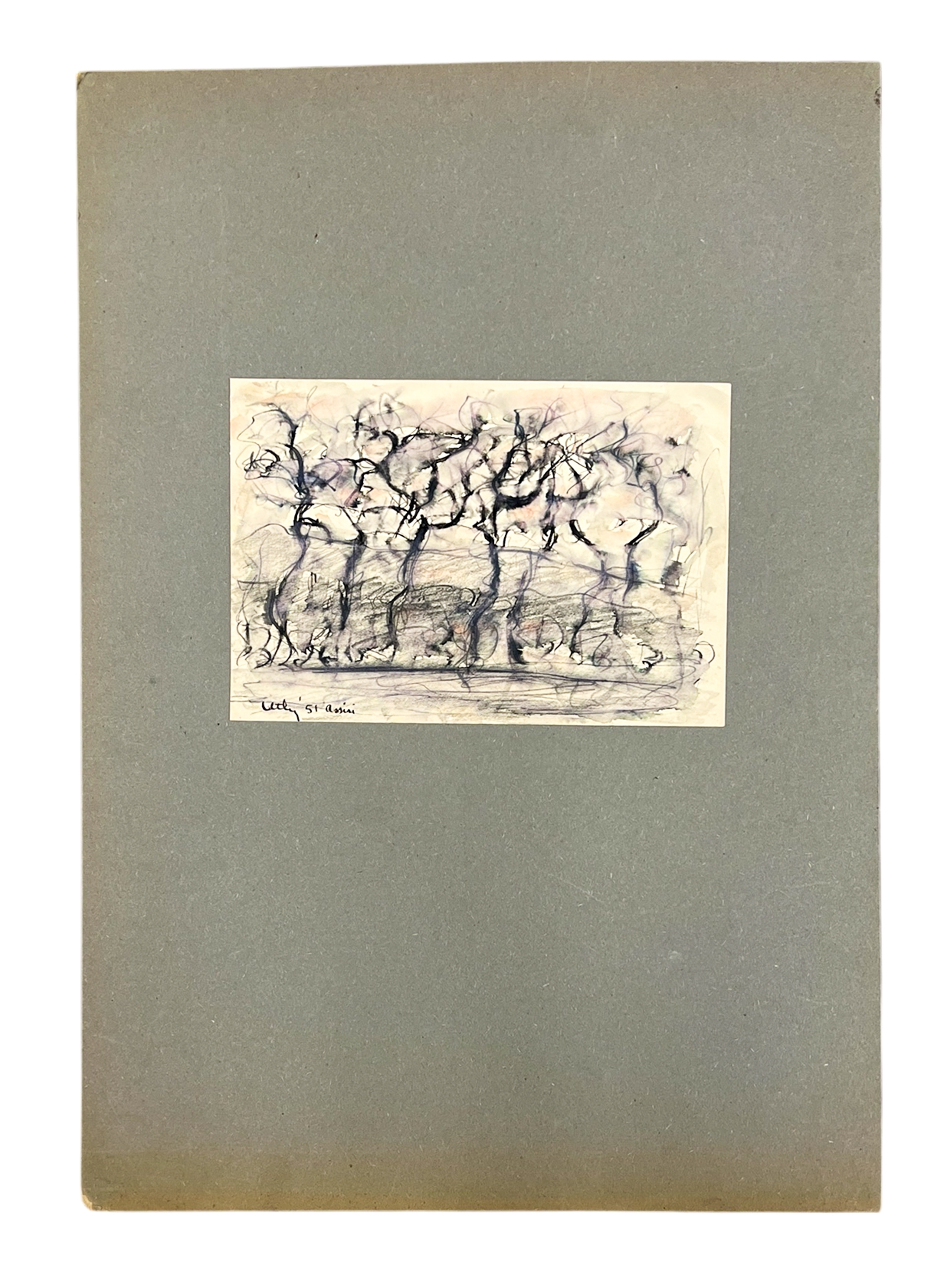 Windsor Utley | Italian Landscape (1951) | MutualArt