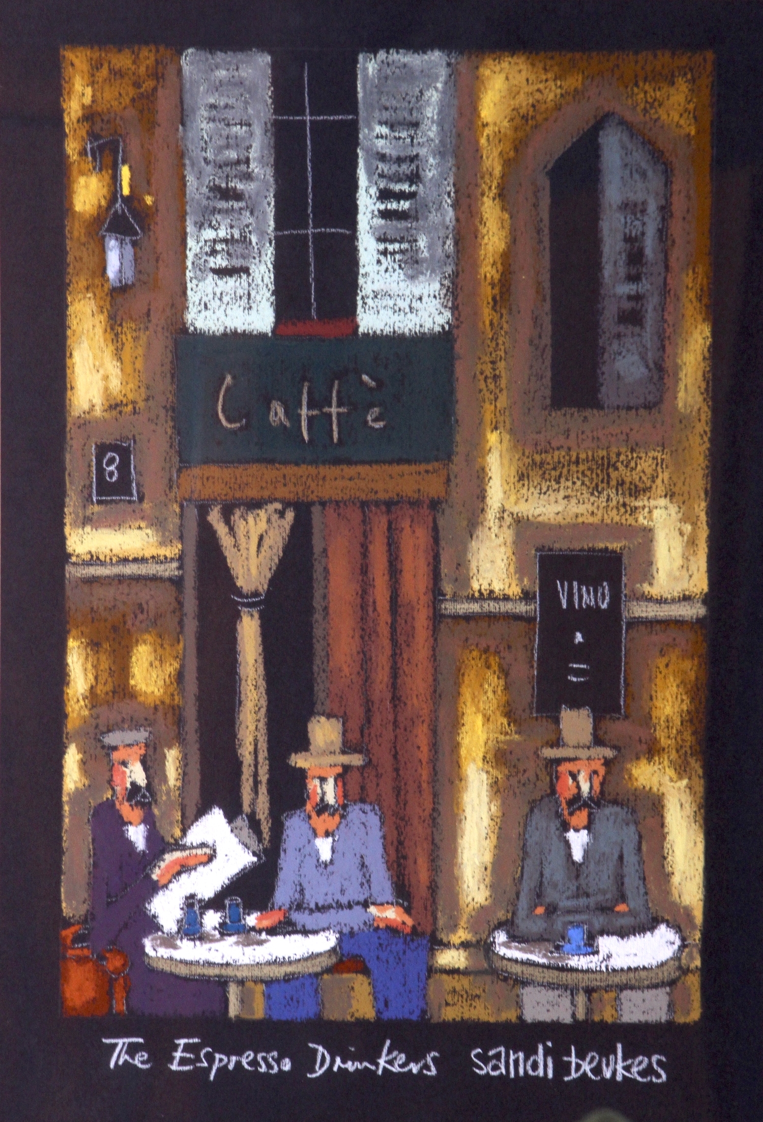 Sandi Beukes | THE ESPRESSO DRINKERS | MutualArt