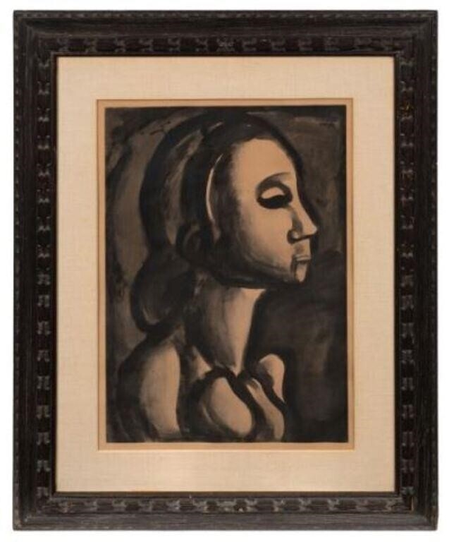 Georges Rouault | Dame du Haut-Quartier croit prendre pour le Ciel ...