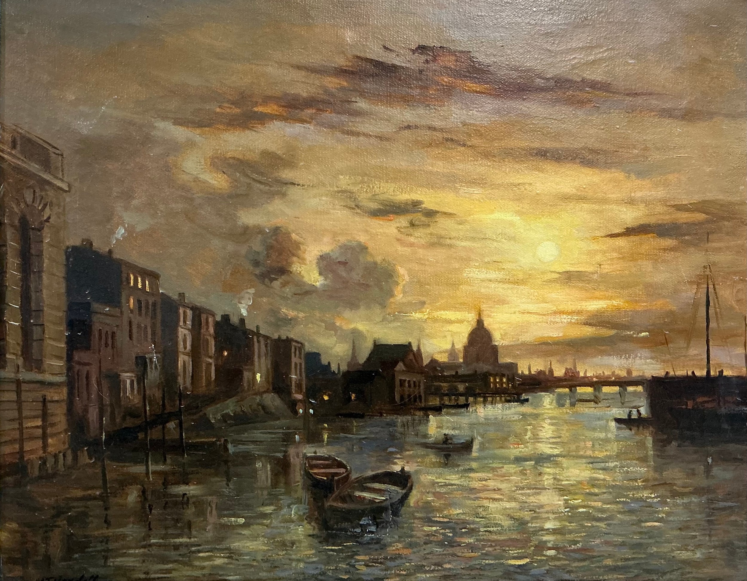 M. T. Randall | Continental Townscape | MutualArt