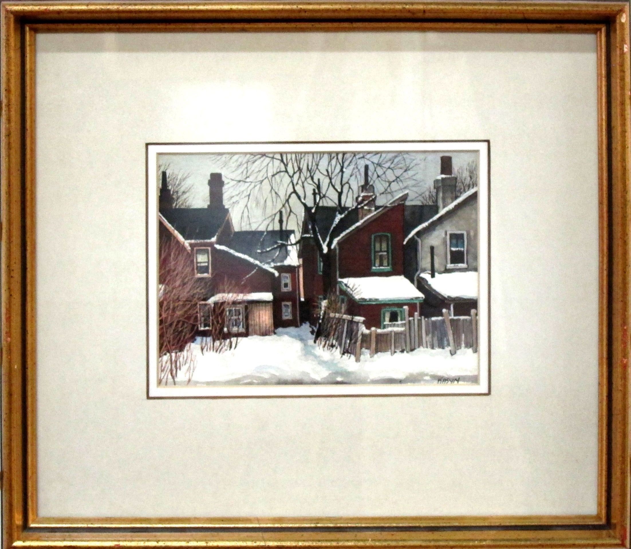 John Kasyn | Vieille maison sur la rue Sherbourne, McCall Street Yards ...